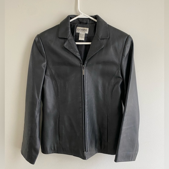 Gianni Bini | Jackets & Coats | Gianni Petite 8 Genuine Leather ...